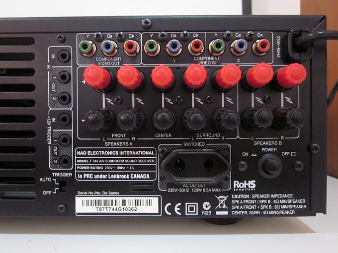  A V Receiver NAD T744 Munkonggadget