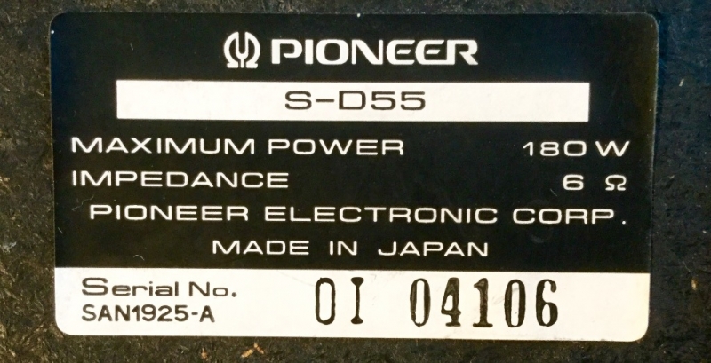 Pioneer S-D55 - เว็บบอร์ดหูฟังมั่นคง munkonggadget