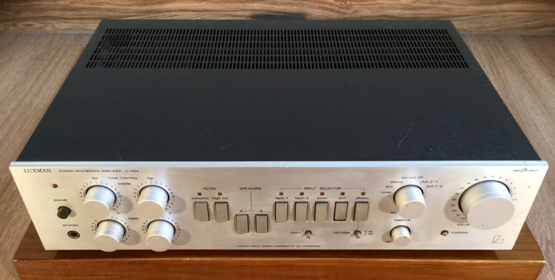 Luxman L-116A Solid State Stereo Integrated Amplifier - เว็บบอร์ดหูฟัง ...