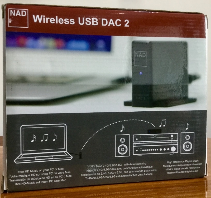 NAD Wireless USB DAC 1 และ DAC 2 - เว็บบอร์ดหูฟังมั่นคง munkonggadget