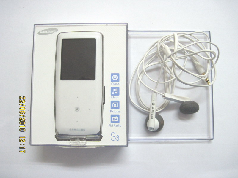 ขายเครื่องเล่น MP4 Samsung S3 4GB สีขาว มีเกมส์ในตัว - เว็บบอร์ดหูฟังมั่นคง munkonggadget