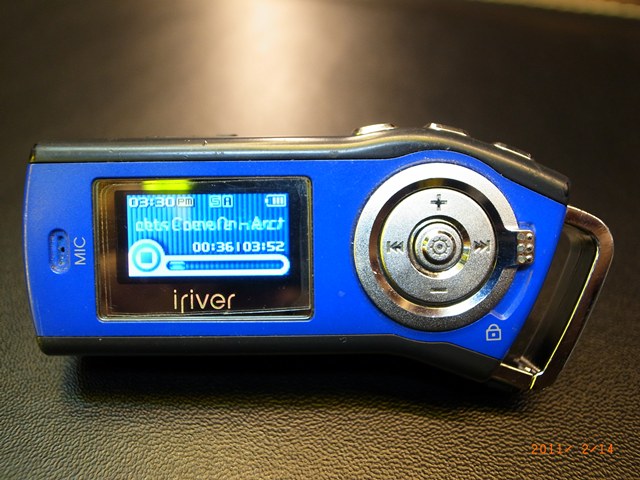ขาย iriver t10 1g. blue - เว็บบอร์ดหูฟังมั่นคง munkonggadget
