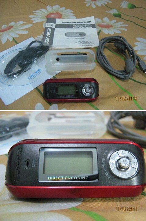 ขาย IRIVER iFP-899 สีแดง 2600 บาท - เว็บบอร์ดหูฟังมั่นคง munkonggadget