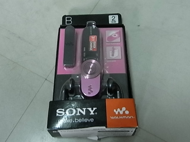 MP3 Sony WALKMAN NWZ-B162F - เว็บบอร์ดหูฟังมั่นคง munkonggadget