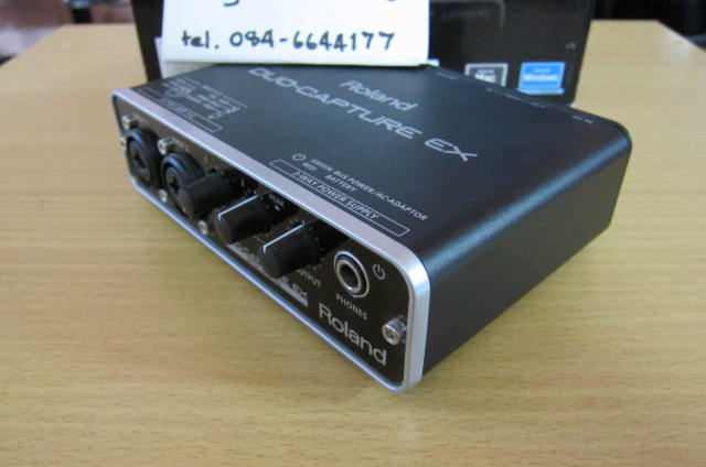 ขาย Usb Audio Interface Roland Duo-Capture Ex - เว็บบอร์ดหูฟังมั่นคง ...