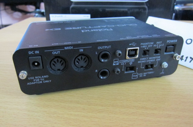 ขาย Usb Audio Interface Roland Duo-Capture Ex - เว็บบอร์ดหูฟังมั่นคง ...